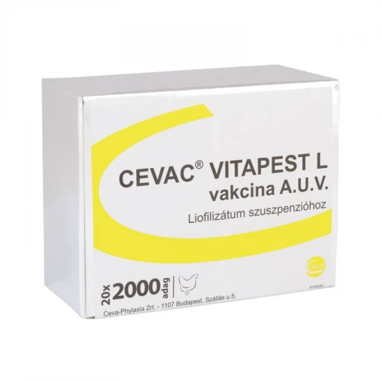 Cevac Vitapest L vakcina 2000 adag - Alphaportal