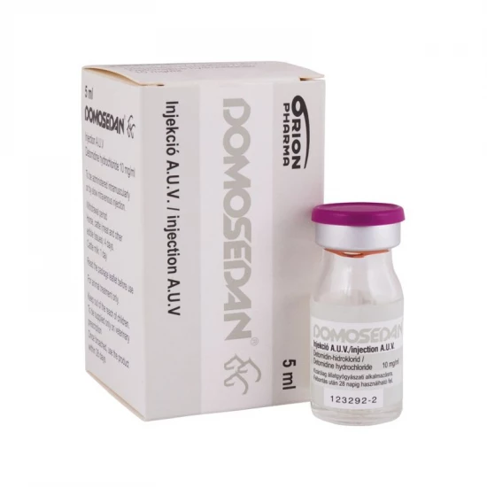 Domosedan injekció 5 ml - Alphaportal