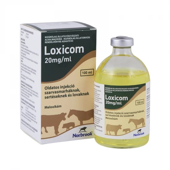 Loxicom 20 mg/ml injekció 100 ml - Alphaportal