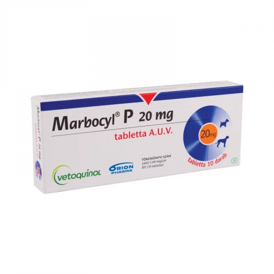 Marbocyl 20 mg tabletta 10x - Alphaportal