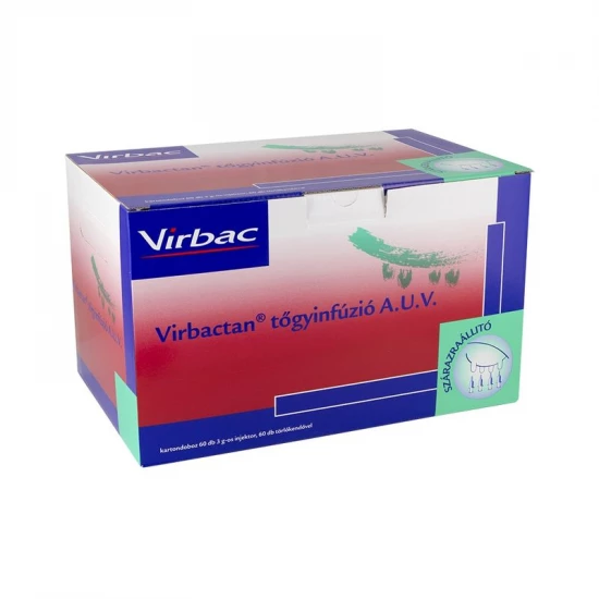 Virbactan DC tőgyinfúzió 60x - Alphaportal